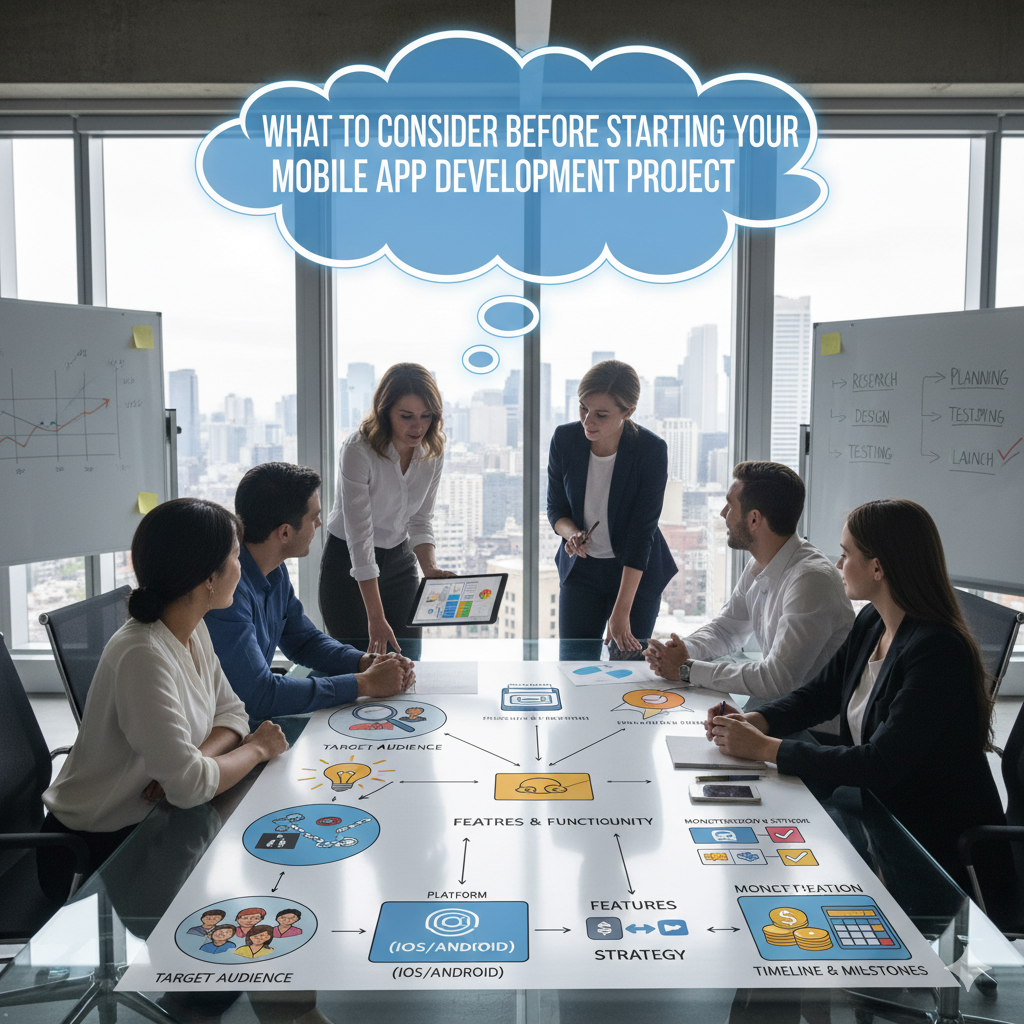 What to Consider Before Starting Your Mobile App Development Project - Breaking AC